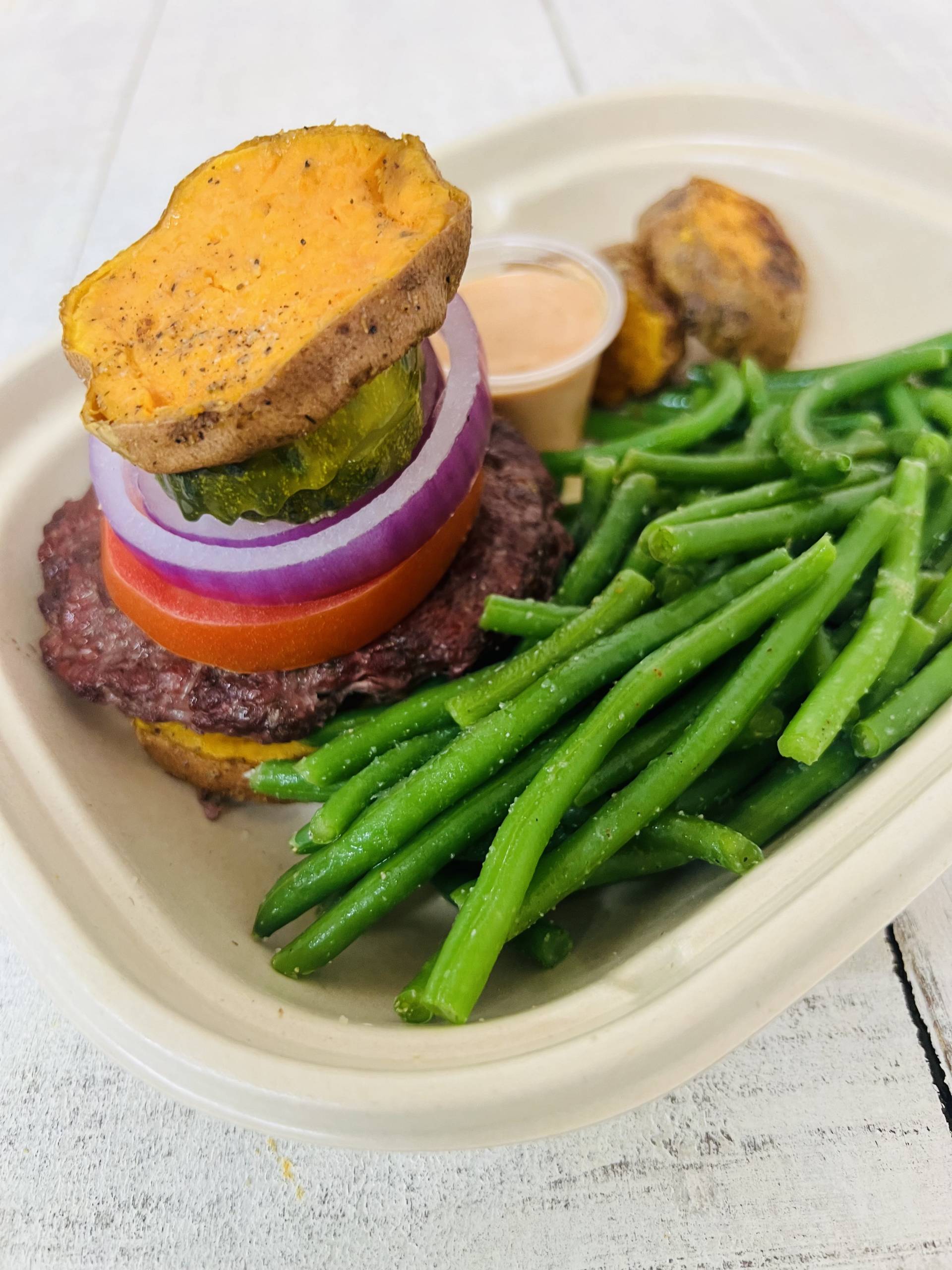 *Sweet Potato Slider - Prep to Table